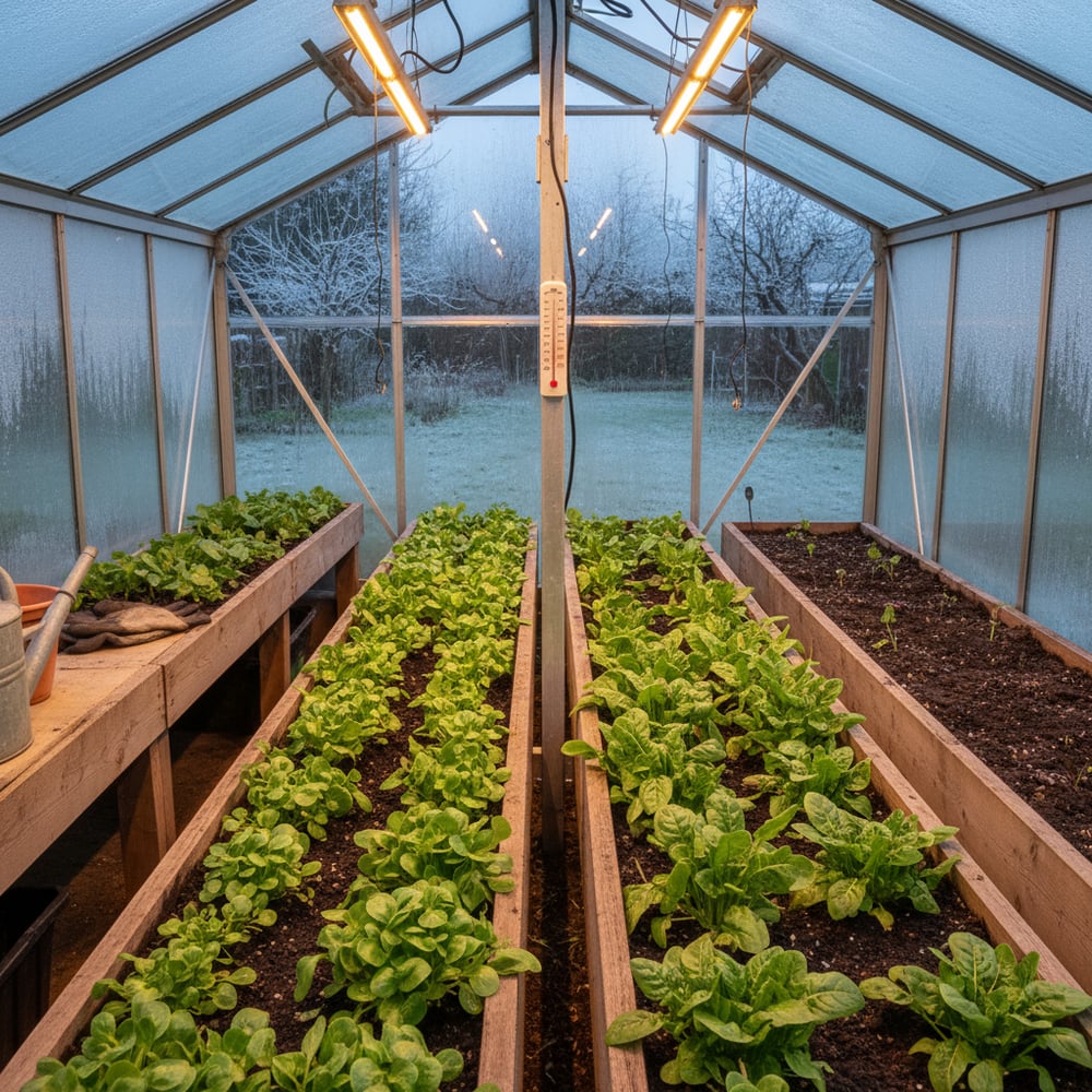 Growing Vegetables in a Greenhouse All Year Round