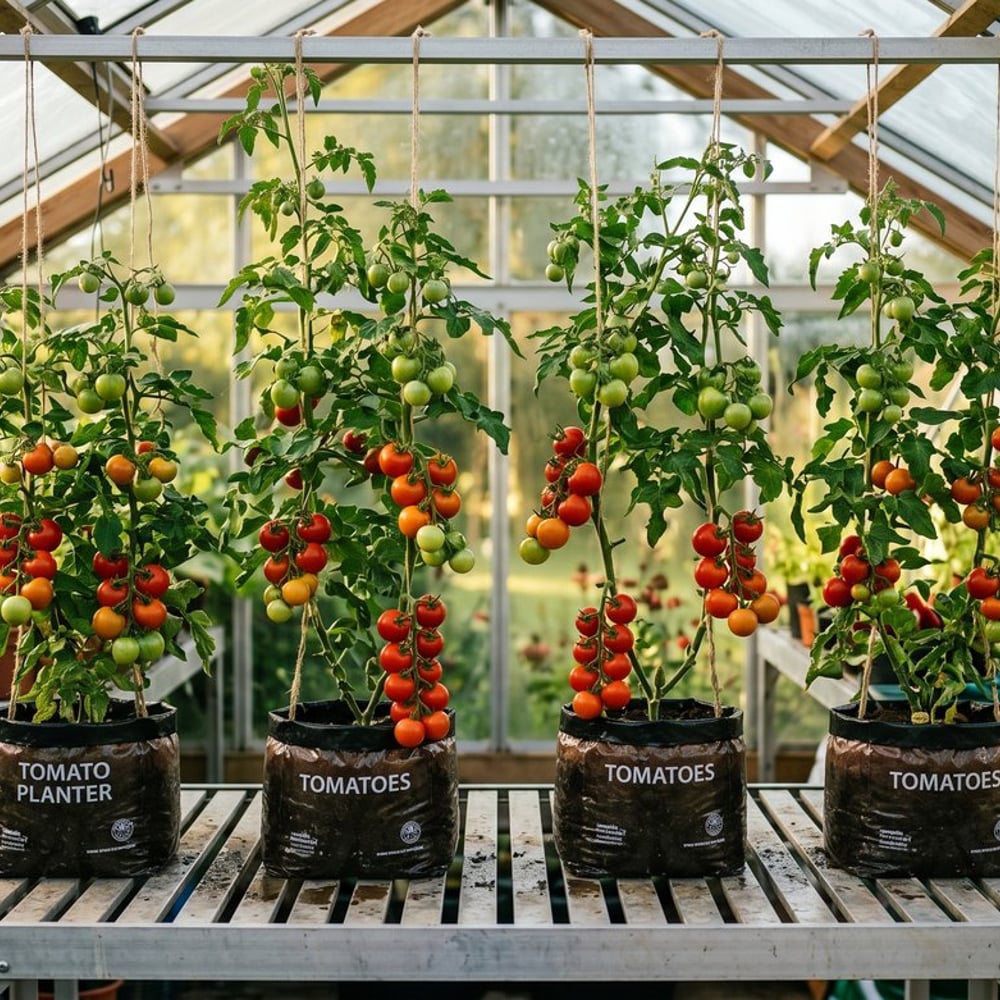 Grow Bags for Tomatoes: Greenhouse Setup & Watering Guide
