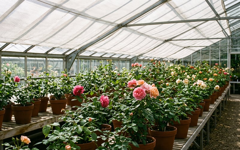 Growing Roses in a Greenhouse UK: Year-Round Guide